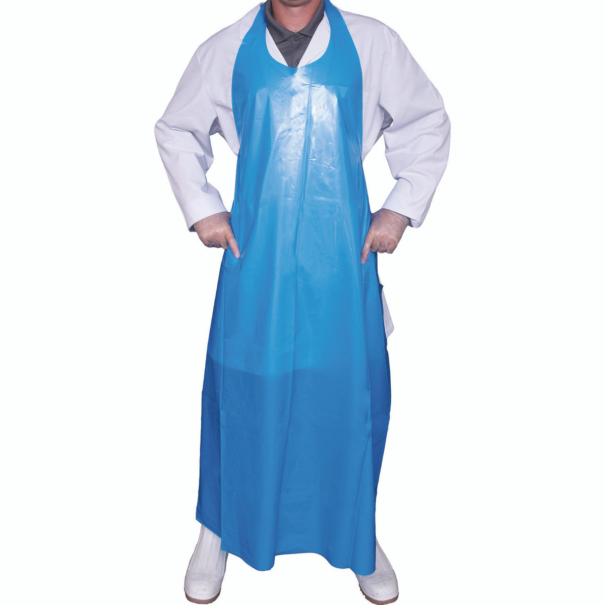 6 Mil Color Coded Protective Plastic Apron - Polyutherane — Union Jack ...